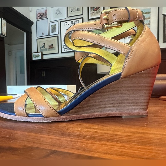 Coach | Shoes | Coach Wedge Sandals | Poshmark